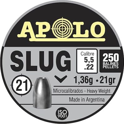 Apolo Slug .22 Caliber, 21 Grains 250ct